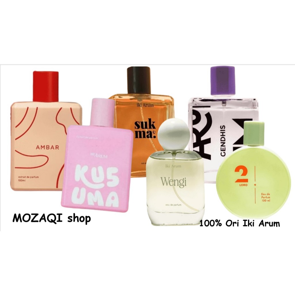 Jual Iki Arum Wengi 50ml, Ambar 100ml, Kusuma 100ml, Sukma 100ml Parfum ...