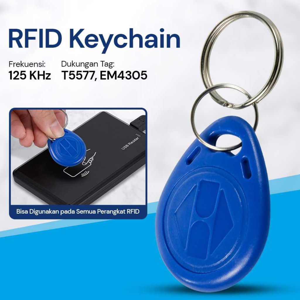 Jual RFID Tag Key Gantungan Kunci ABS Waterproof 1 PCS - KF02-5200 | Shopee Indonesia