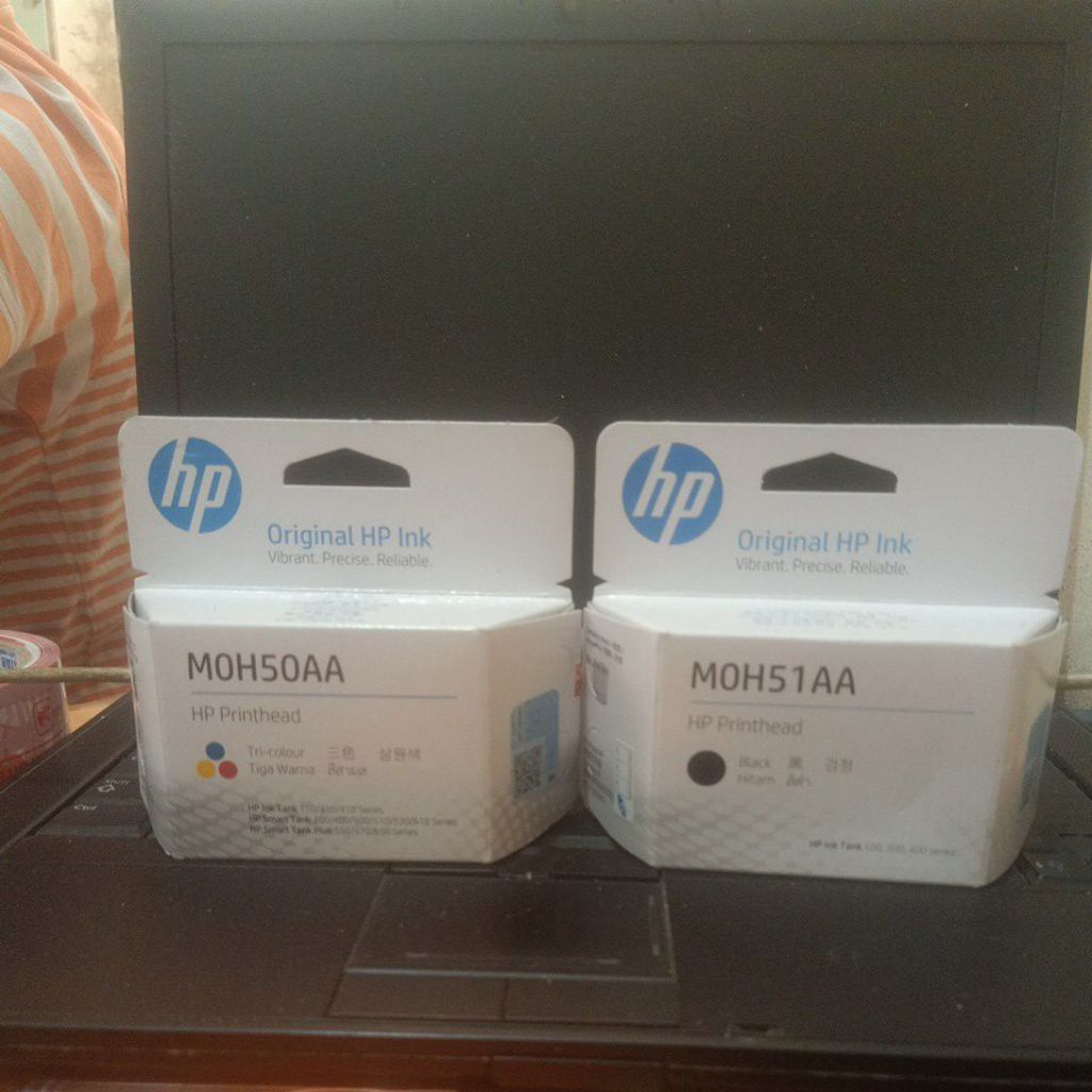 Jual PRINHEAD HP GT MOH50AA & MOH51AA ORIGINAL PAKET | Shopee Indonesia
