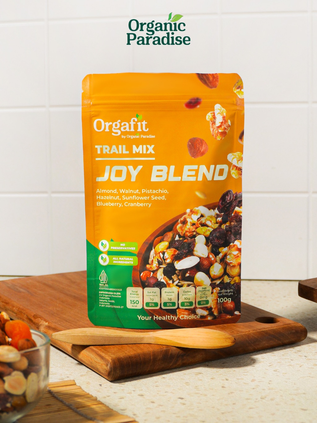 Jual Trail Mix Nut Joy Blend 100 gram / Kacang Mix Nut Joy Blend 100 ...