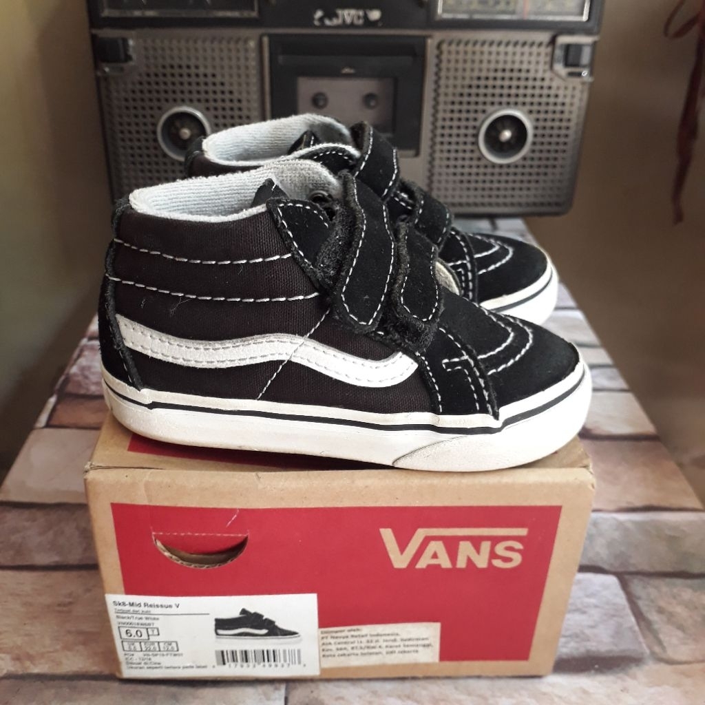Jual Preloved Sepatu Vans Sk8 Anak | Shopee Indonesia