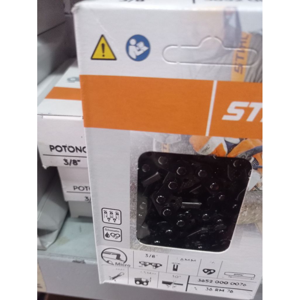 Jual rantai gergaji mesin, rantai chain saw stihl ori chain caw 22 ...