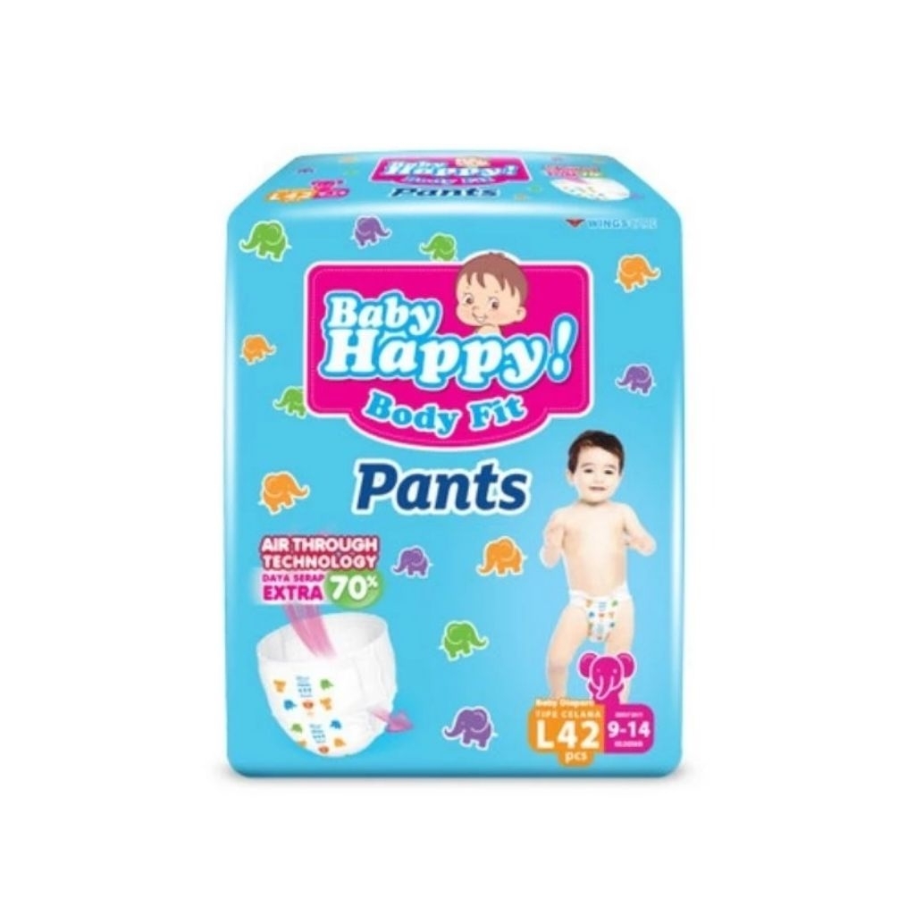 Jual Baby Happy Pants Jumbo S56 / M48 / L42 / XL38 / XXL34 | Shopee ...
