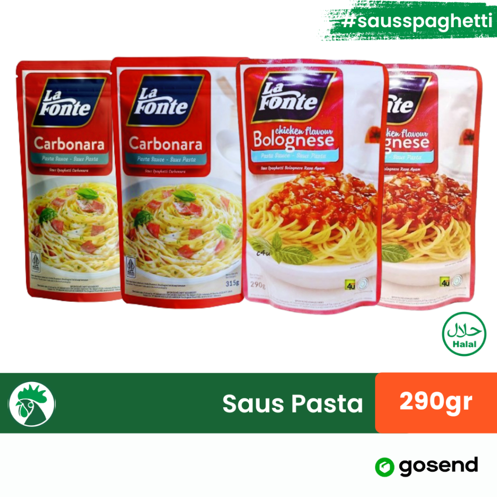 Jual La Fonte Saus Spaghetti 290gr | LaFonte Saus Spaghetti 290gr ...