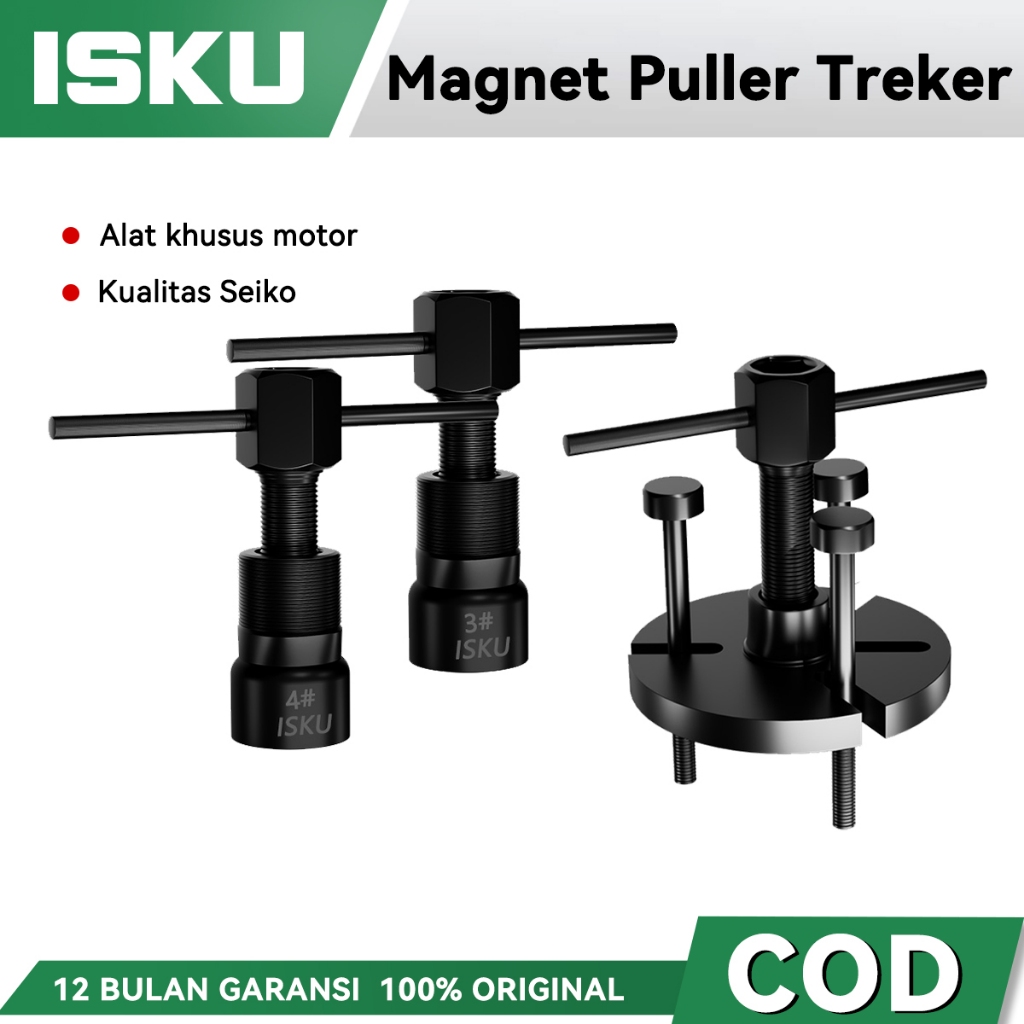 Jual Isku Treker Magnet #9 No 3 No 4 #3 #4 Grip-On Magnet Puller Treker ...