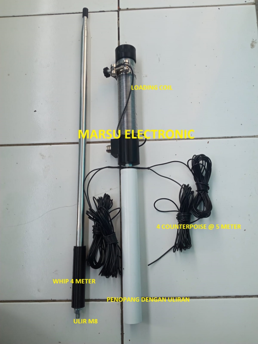 Jual HF Portable Antenna 40 10 POTA SOTA WET DOG COILS | Shopee Indonesia