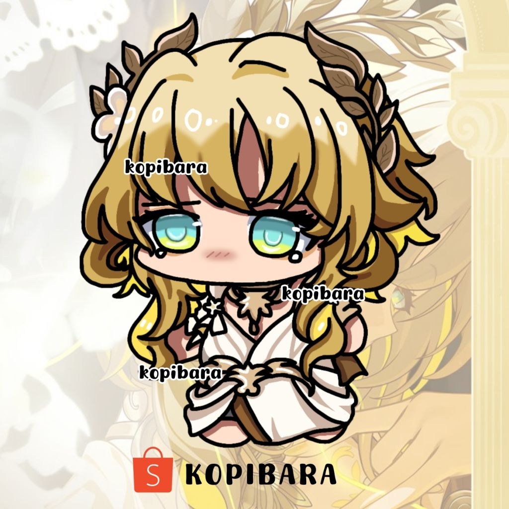 Jual Keychain Phonestrap Aglaea Honkai Star Rail HSR Gantungan Kunci HP ...