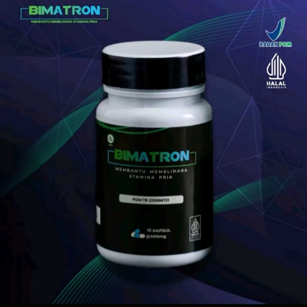 Jual BIMATRON KAPSUL STAMINA PRIA BPOM | Shopee Indonesia