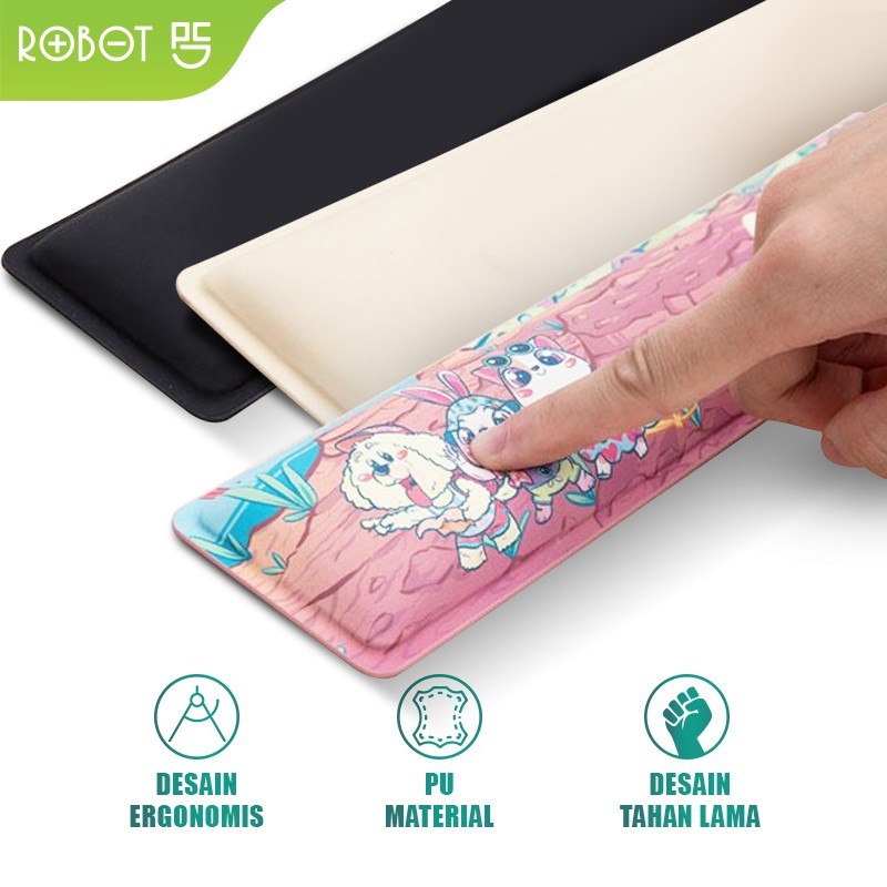 Jual Robot RW02 Keyboard Wrist Rest Pad Memory Foam Wristpad | Shopee ...
