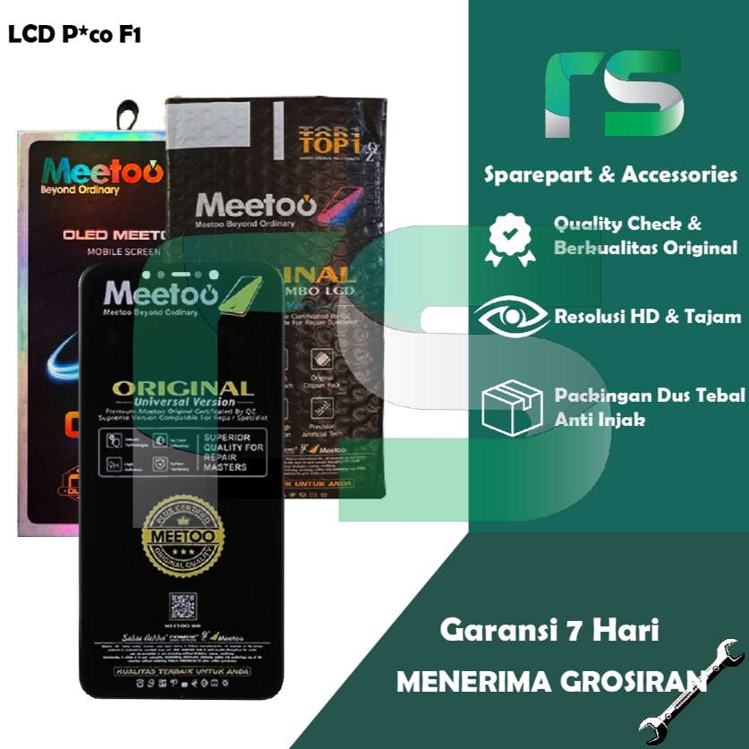 Jual LCD TOUCHSCREEN XM P*CO F1 / P*COPHONE F1 FULLSET | Shopee Indonesia