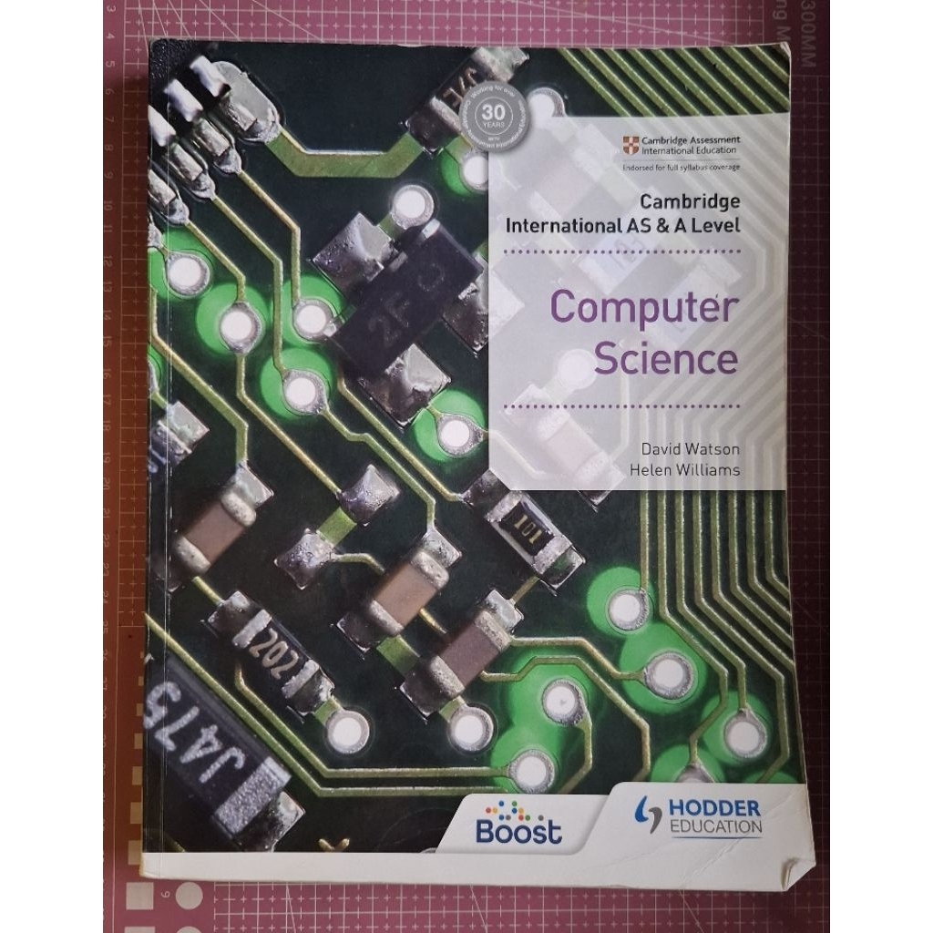 Jual BUKU PRELOVED ORI | Cambridge International AS & A Level Computer Science Coursebook ...