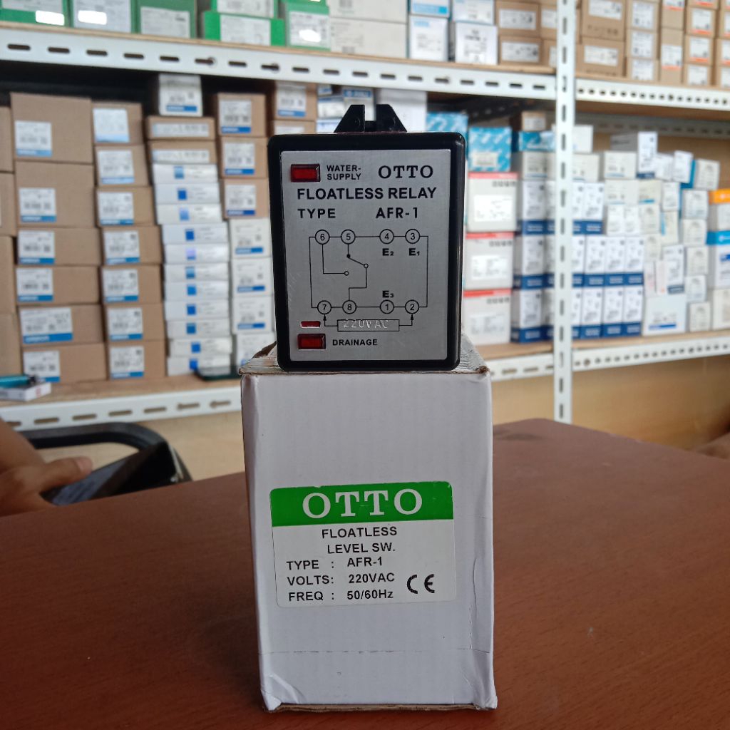 Jual Floatless Relay OTTO AFR-1 220VAC Original | Shopee Indonesia