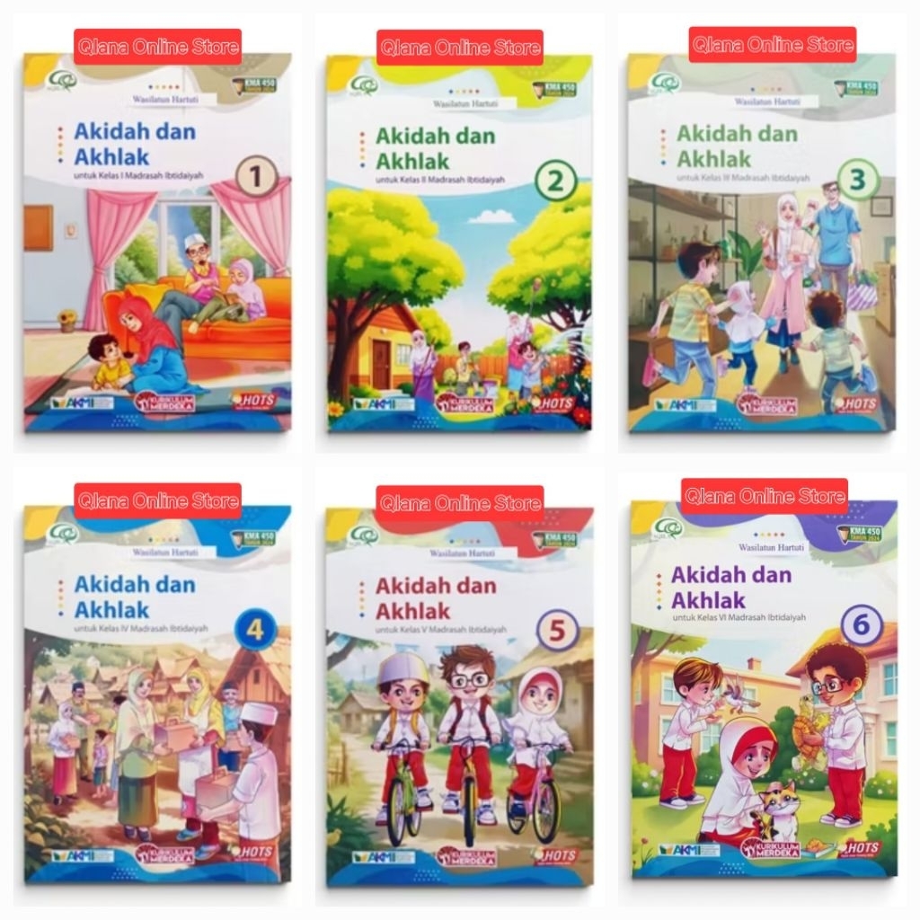 Jual BUKU AQILA AKIDAH SD/MI KURIKULUM MERDEKA TIGA SERANGKAI EDISI REVISI TERBARU | Shopee ...