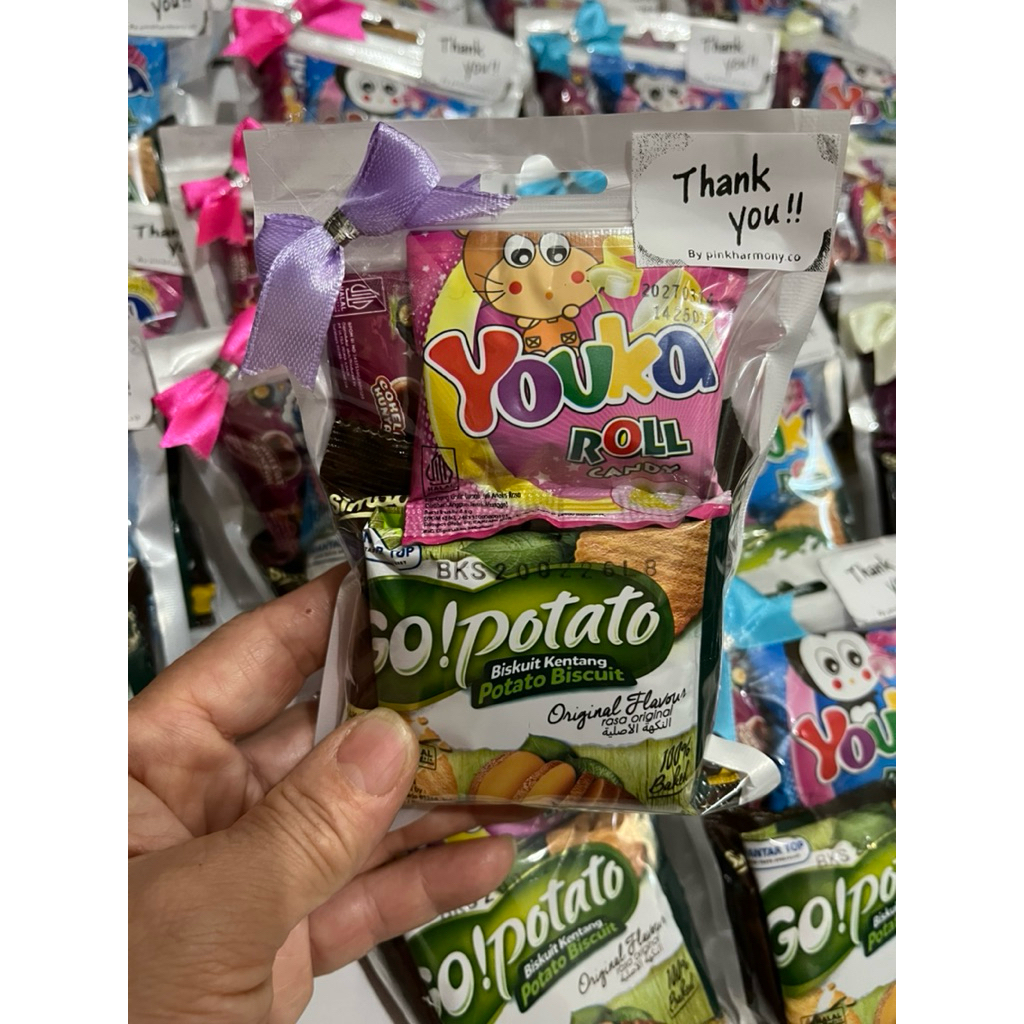 Jual hamper mini /mini gift snack / snack gift mini birthday wisuda ...