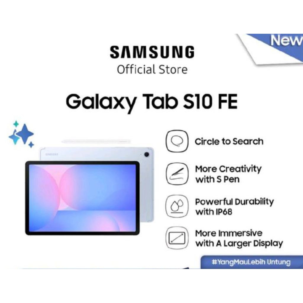 Jual Samsung Galaxy Tab S10 FE 5G [8/128GB] - Garansi Resmi SEIN 1 ...