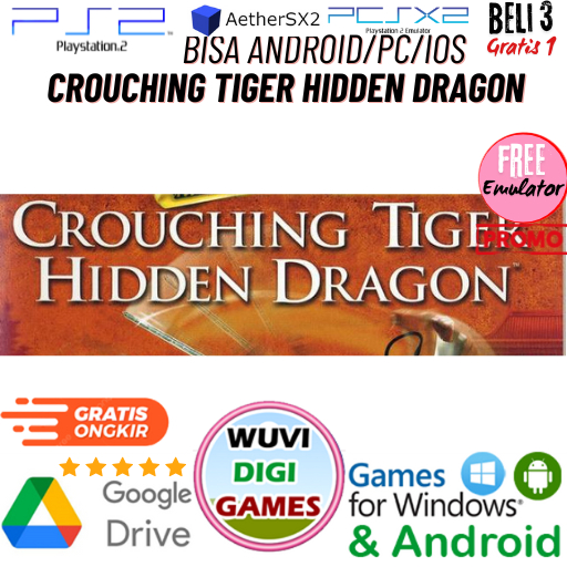 Jual Jual Game PS 2 Crouching Tiger Hidden Dragon | Bisa di PC / Android / IOS Plus Emulator ...