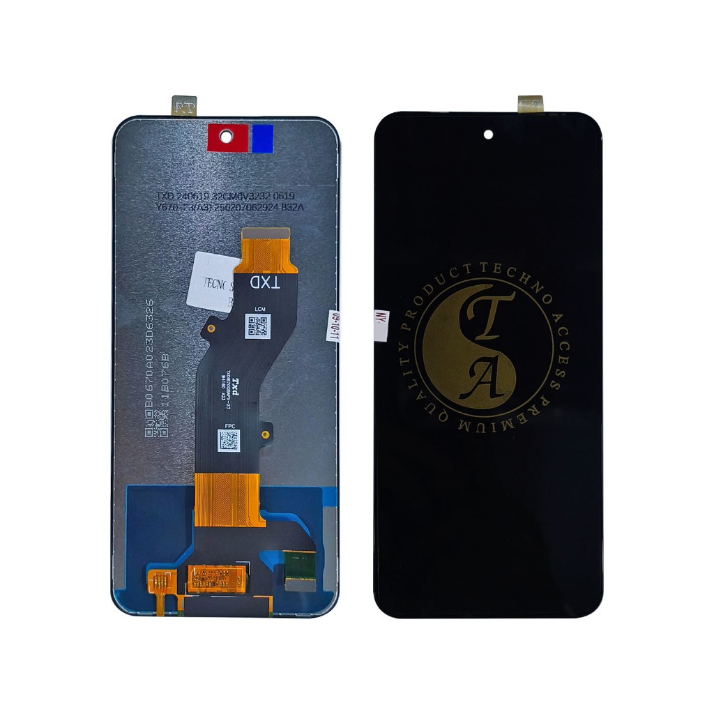 Jual LCD TENO SPARK 30C KL5 KL5N | SPARK 30 5G KL8 | SPARK GO 1 KL4 | ITEL P65 | A80 BLACK ...