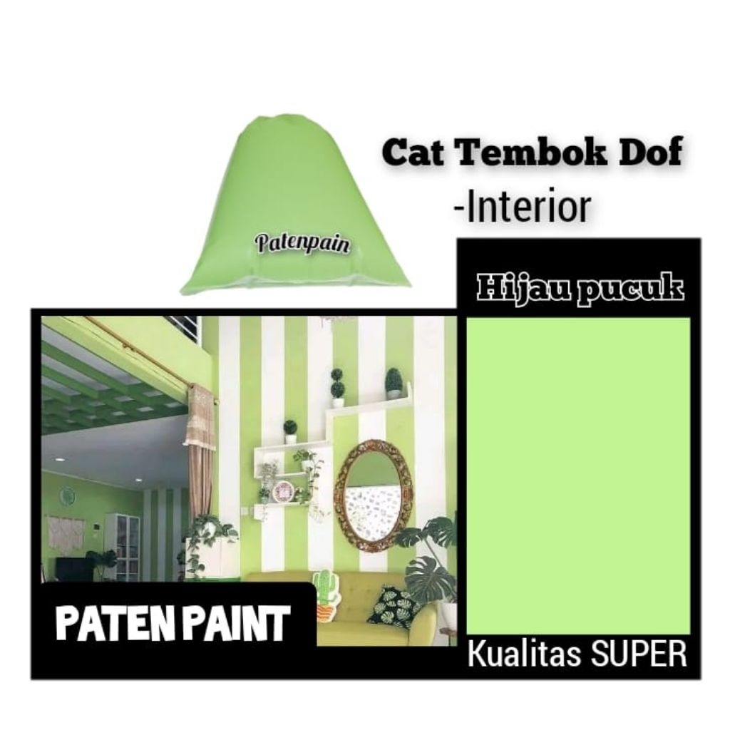 Jual cat tembok kiloan cat tembok warna hijau cat tembok termurah cat ...