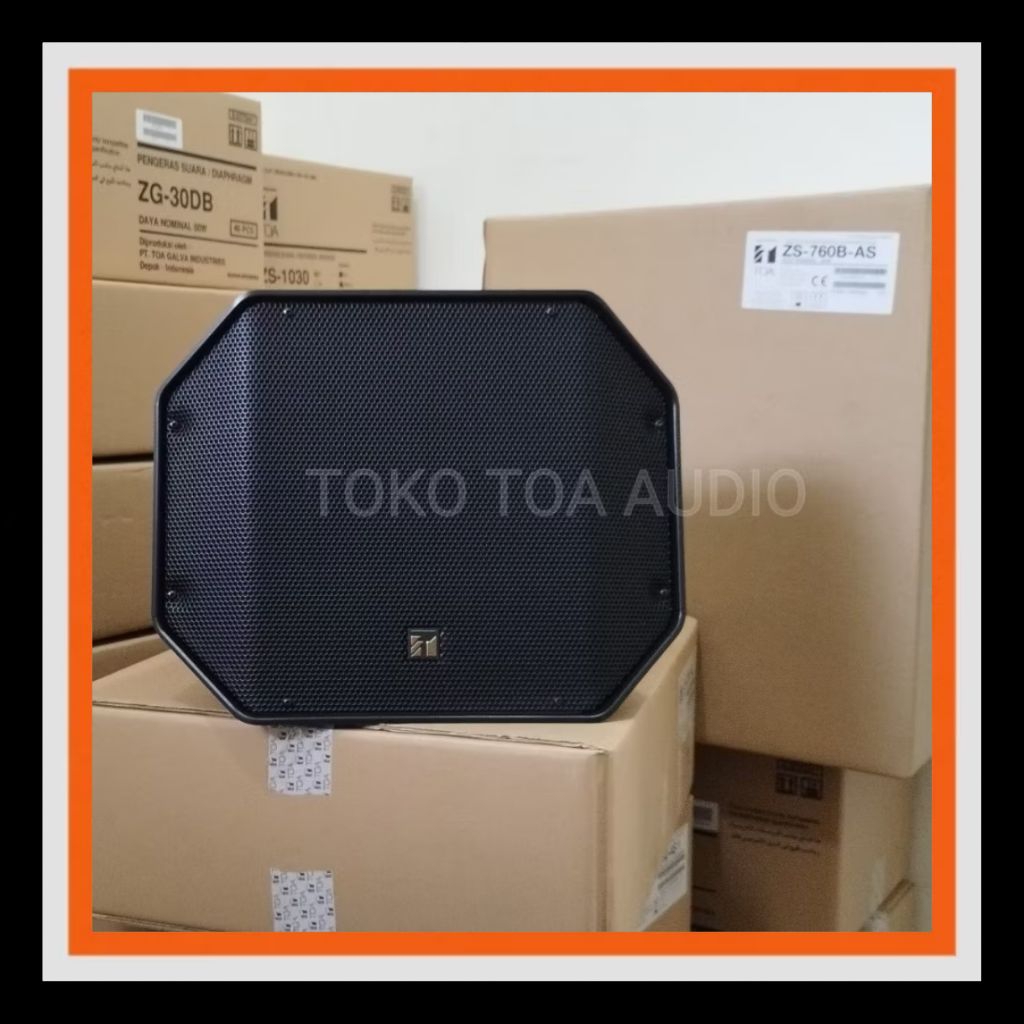 Jual SPEAKER GANTUNG TOA 60 WATT ZS-760 B ZS-760B SPEAKER TWO WAY ...