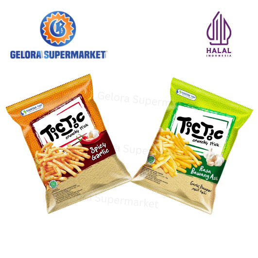 Jual Snack Tic-Tic / Snack Crunchy Stick / Snack Rasa Bawang Asli ...