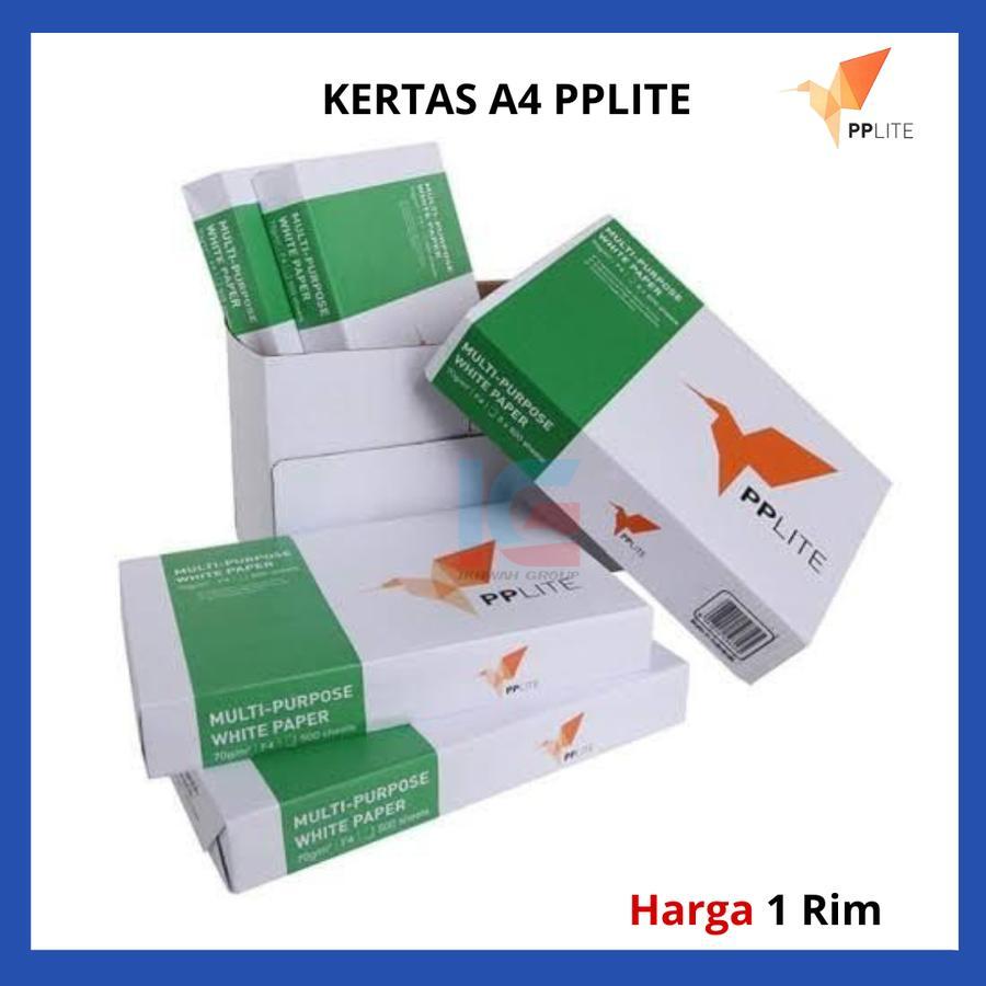 Jual PPLITE Kertas A4 Multi-Purpose White Paper Harga 1 Rim | Shopee ...