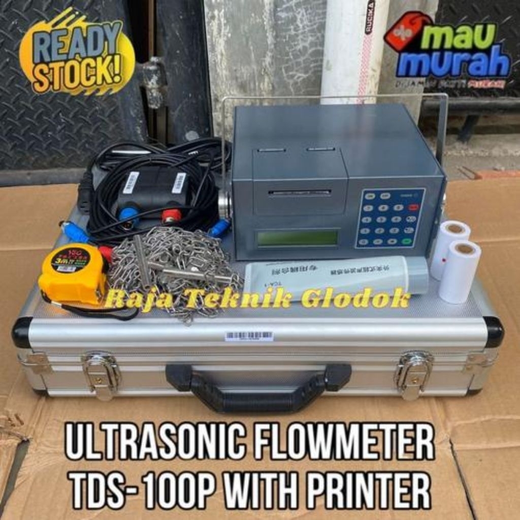 Jual Ultrasonic Flow Meter TDS-100P With Printer M2 DN50-DN700mm ...