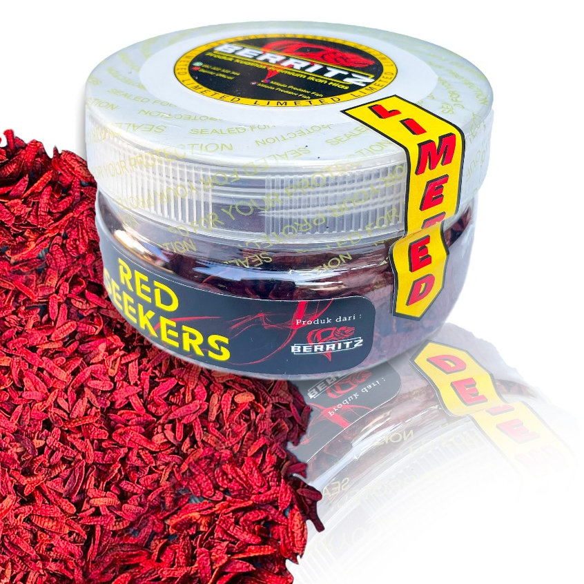 Jual BERRITZ Red Seekers Versi Limited Edition Pakan Ikan Booster Warna dan Protein | Shopee ...