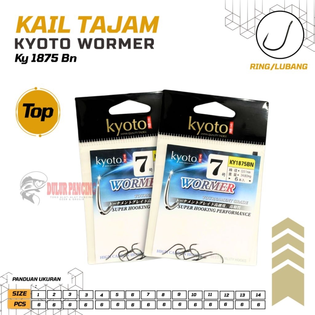 Jual KAIL KYOTO WORMER KAIL TIPIS TAJAM | Shopee Indonesia