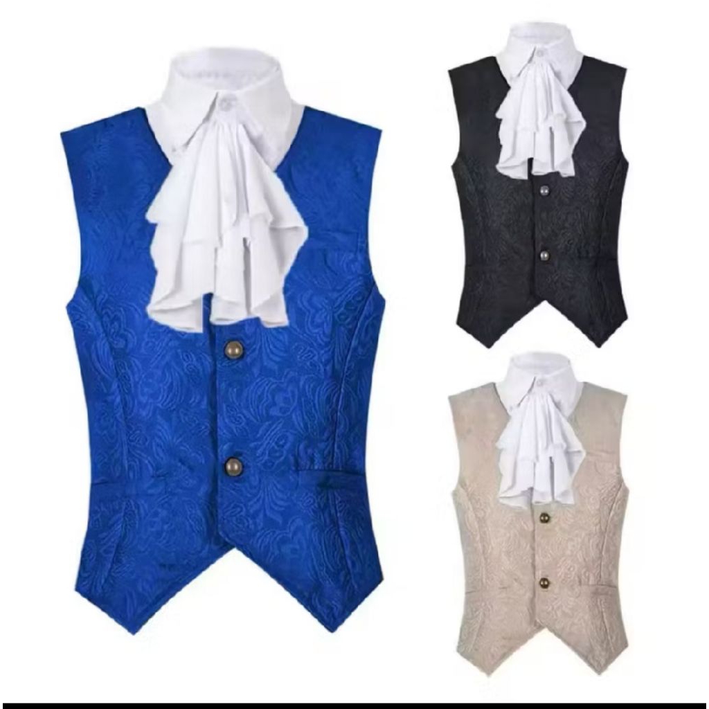 Jual Vest dan Dasi model Rennaissance Prince Vest Bahan Oxford Custom ...