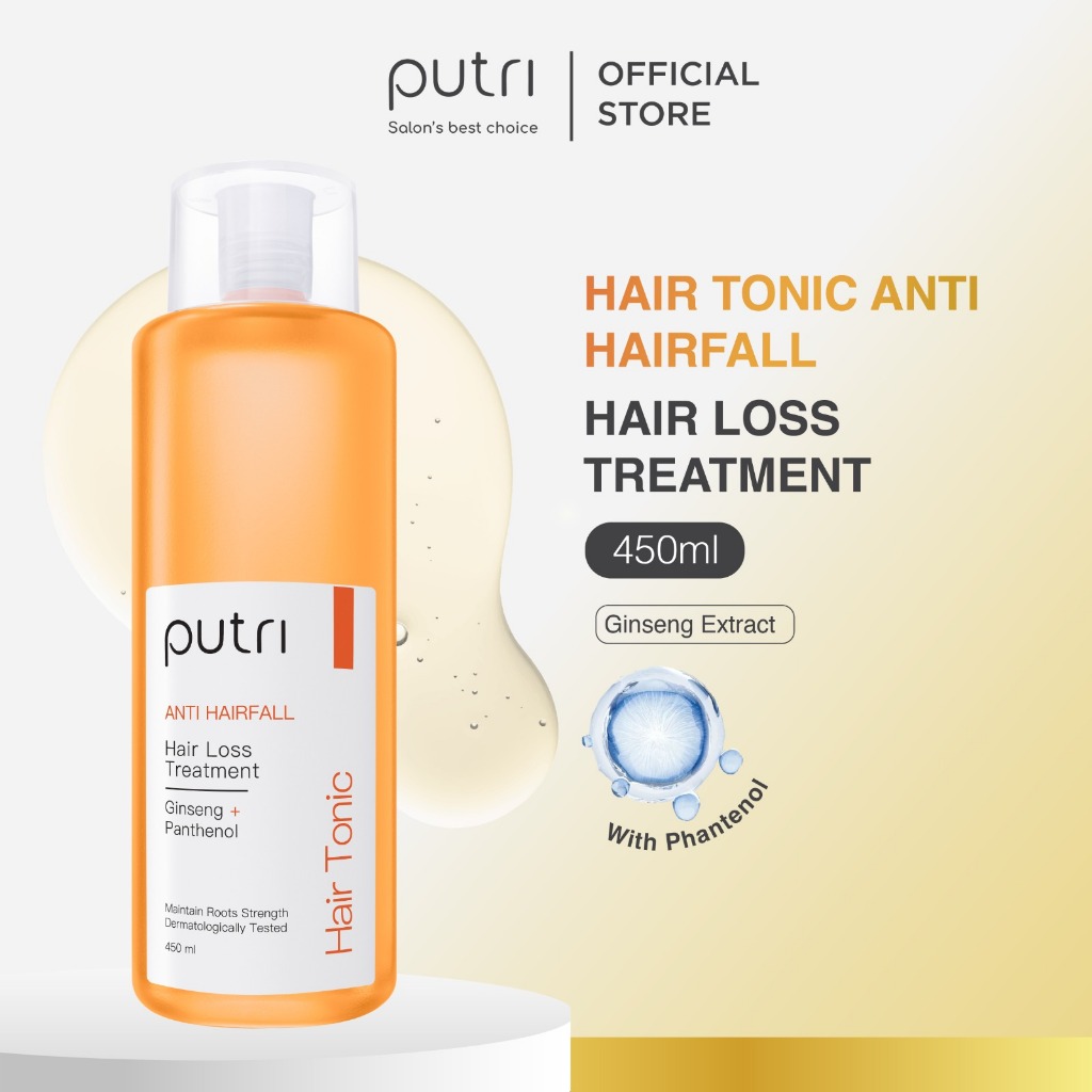 Jual Putri Anti Hairfall Hair Tonic 450mL – Anti Rambut Rontok | Hair ...