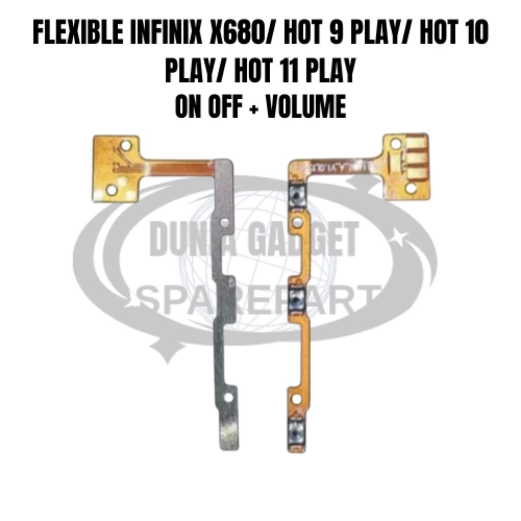 Jual FLEXIBLE INFINIX X680/ HOT 9 PLAY/ HOT 10 PLAY/ HOT 11 PLAY ON OFF ...