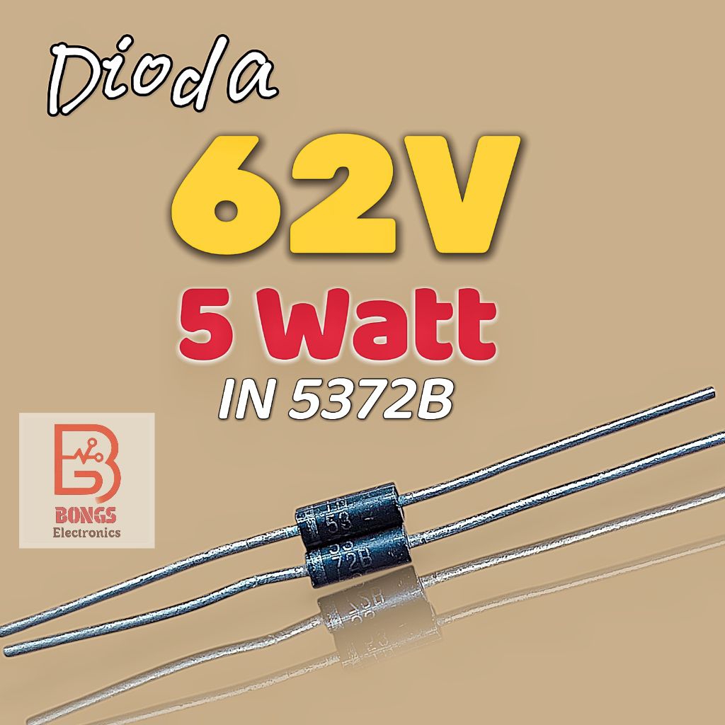 Jual Dioda ZD 62V 5watt / IN5372/ IN5372B | Shopee Indonesia