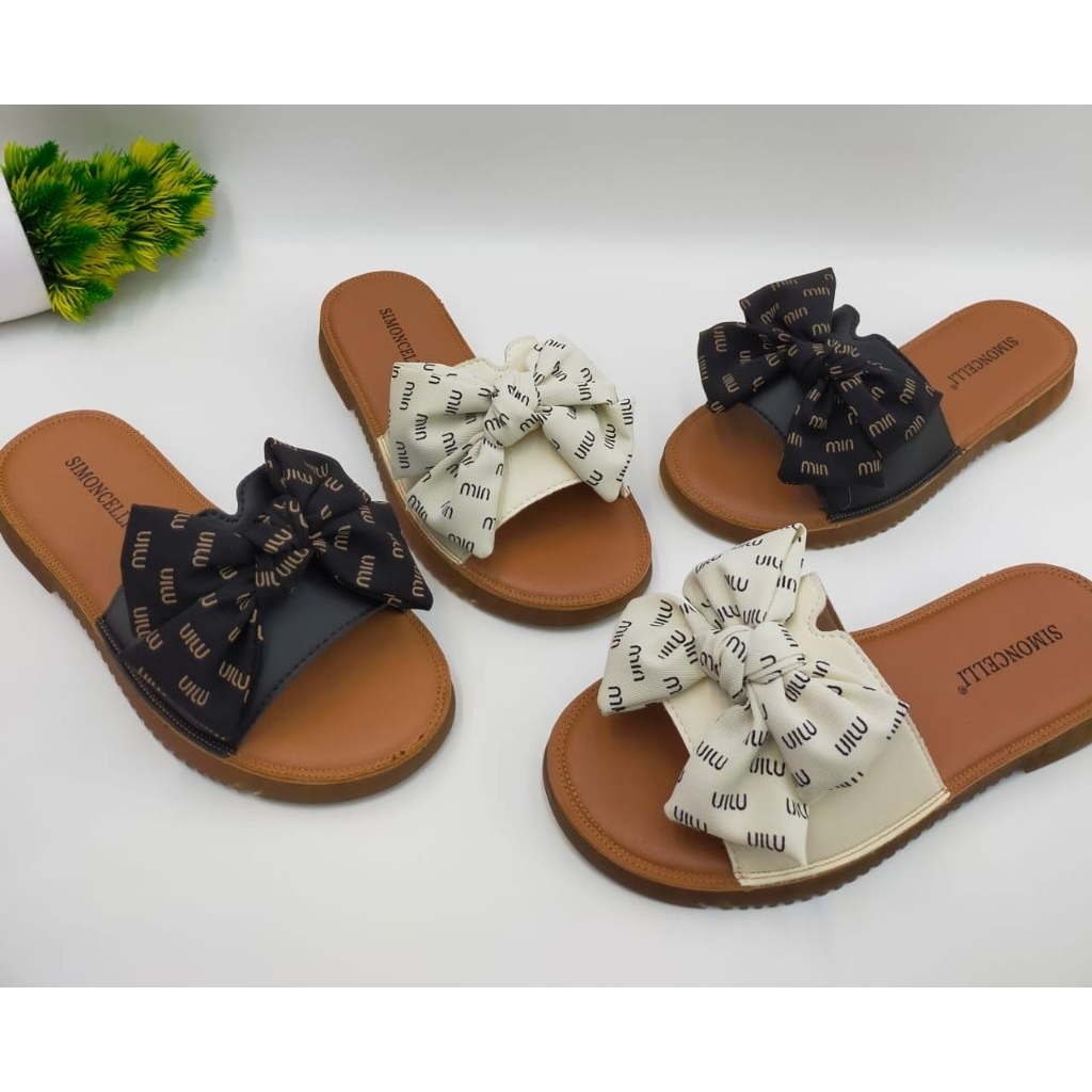 Jual SIMONCELLI SANDAL FASHION WANITA sandal wanita sandal hitam sandal ...