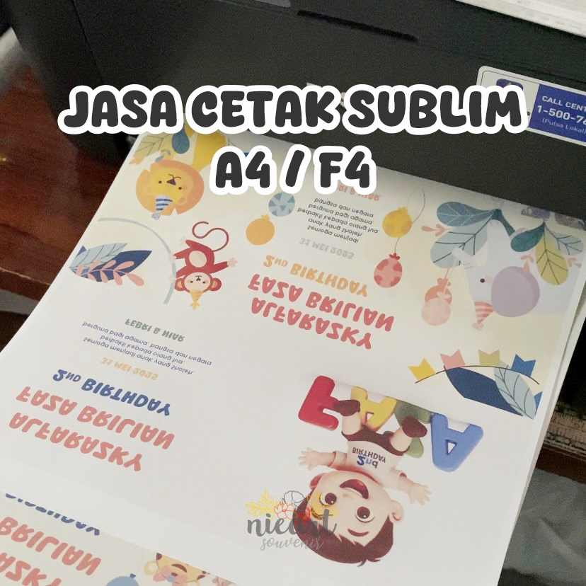 Jual Jasa Cetak Sublim A4/F4 | Shopee Indonesia