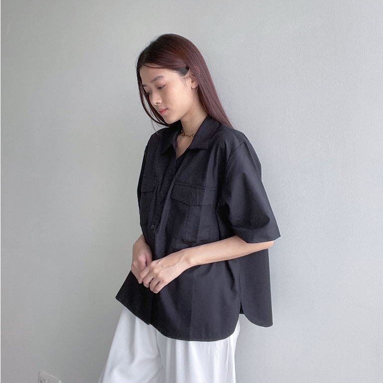 Jual SOMI | CARLA OVERSIZED SHIRT | Kemeja Wanita | Basic Kemeja ...