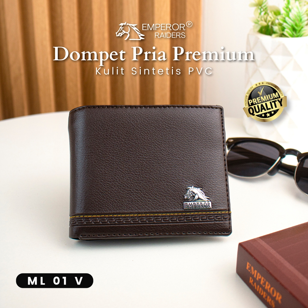 Jual EMPEROR RAIDERS Dompet Pria Keren Bahan Kulit Sintetis PVC Premium ...