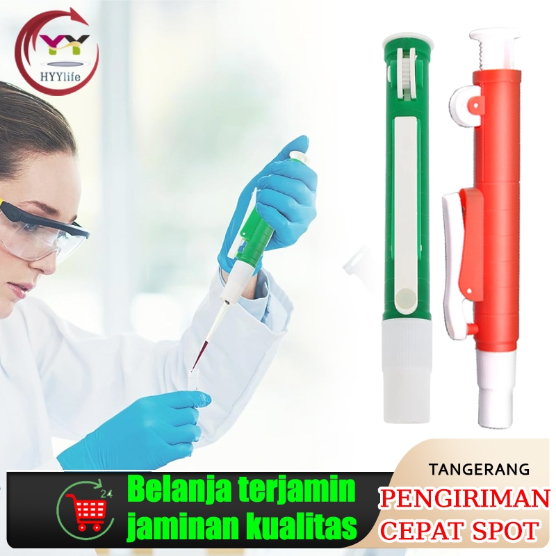 Jual Pipette Pump Lab Pipette Pipette Filler Pump Pipet Volume 10ml ...