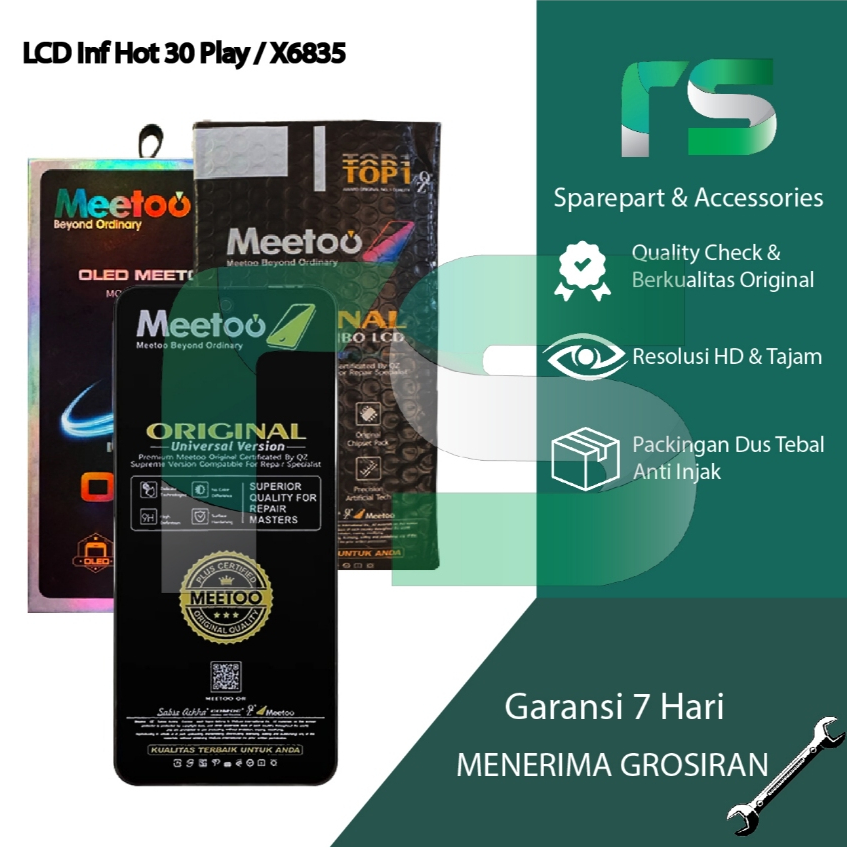 Jual LCD TOUCHSCREEN INF HOT 30 PLAY NFC / X6835 FULLSET COMPLETE ...