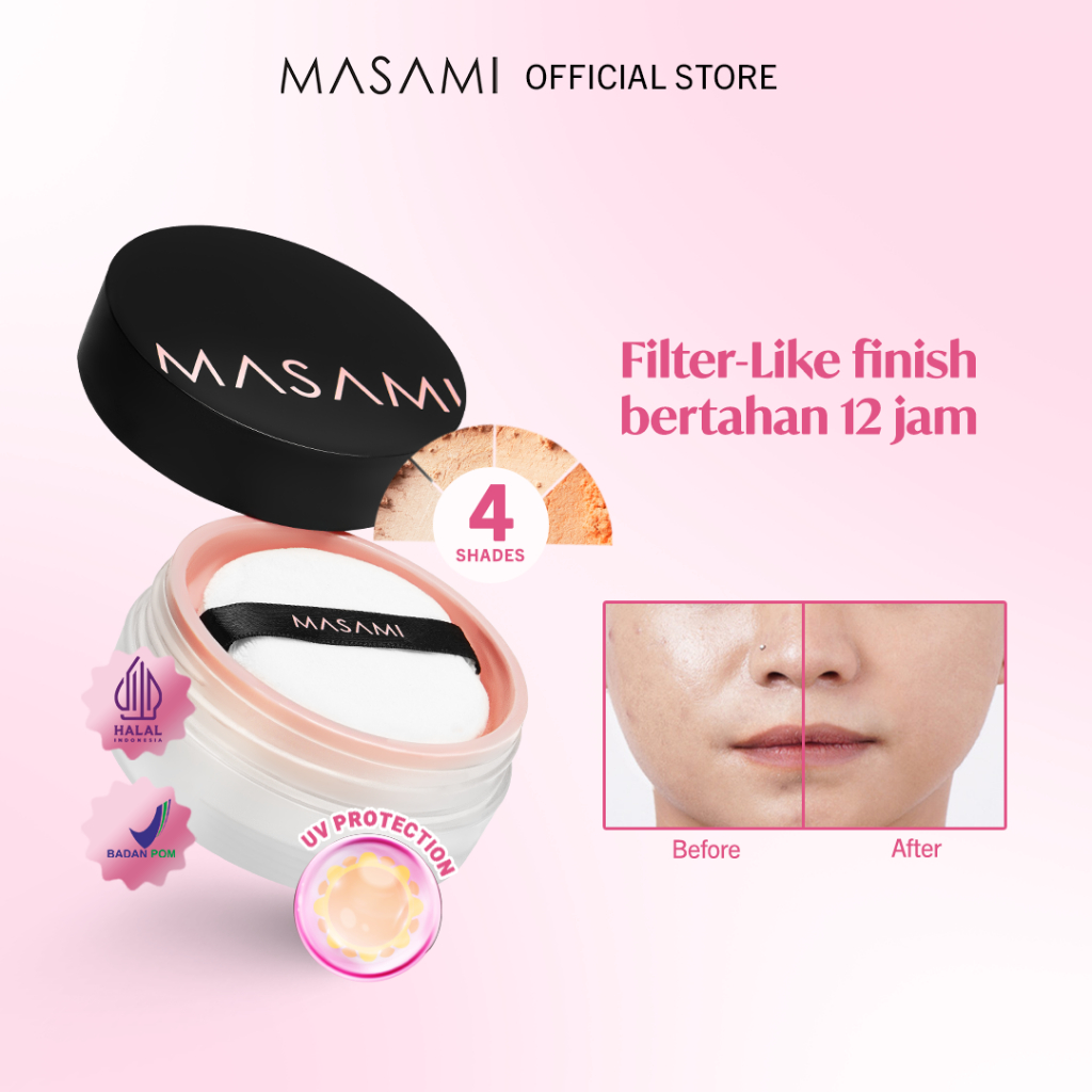 Jual Masami Forever Matte Blurring Loose Powder Bedak Tabur BPOM ...