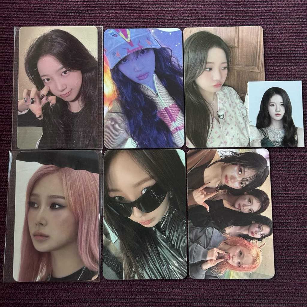 Jual pc (photocard) le sserafim kazuha easy newjeans hyein supernatural ...