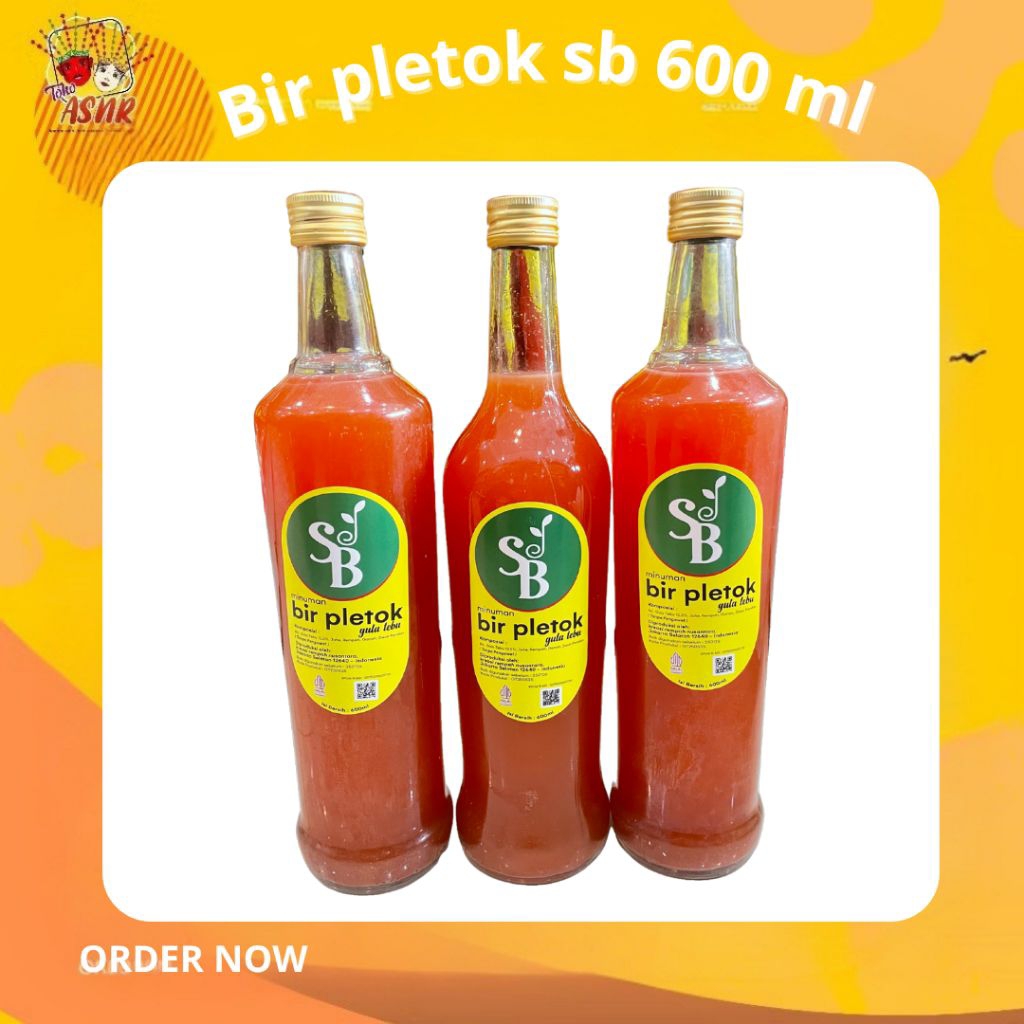 Jual Bir Pletok Betawi Minuman Tradisional 600ml | Shopee Indonesia