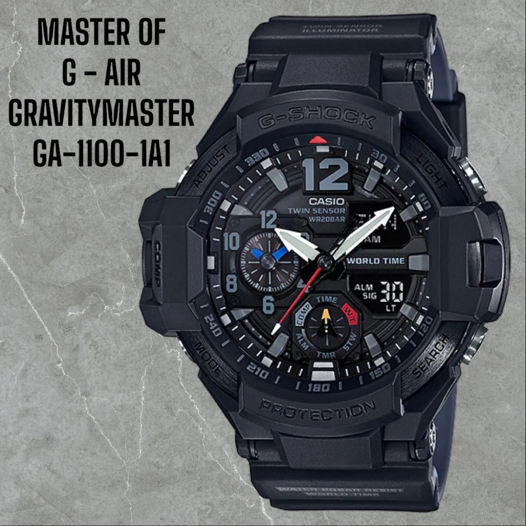 Jual Casio G-shock Type GA 1100 / GA1100 ORI BM | Shopee Indonesia