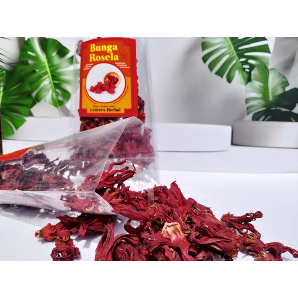 Jual bunga rosela kering(100gram) | Shopee Indonesia
