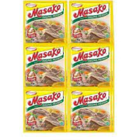 Jual Masako Penyedap Rasa Daging Sapi Kemasan Sachet/Renceng 1dus Isi ...