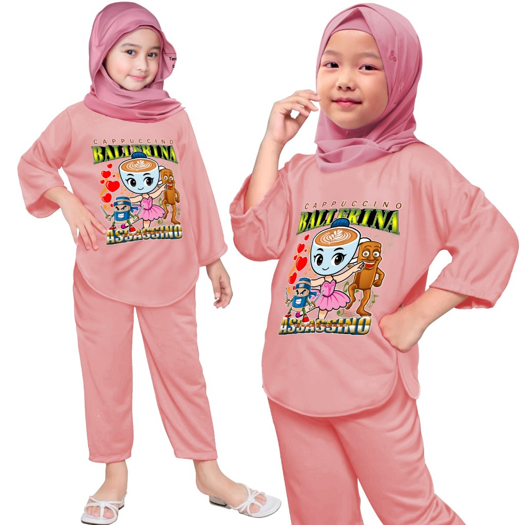 Jual Setcel Anak Perempuan Ballerina Cappucina & Ballerina Assassino ...