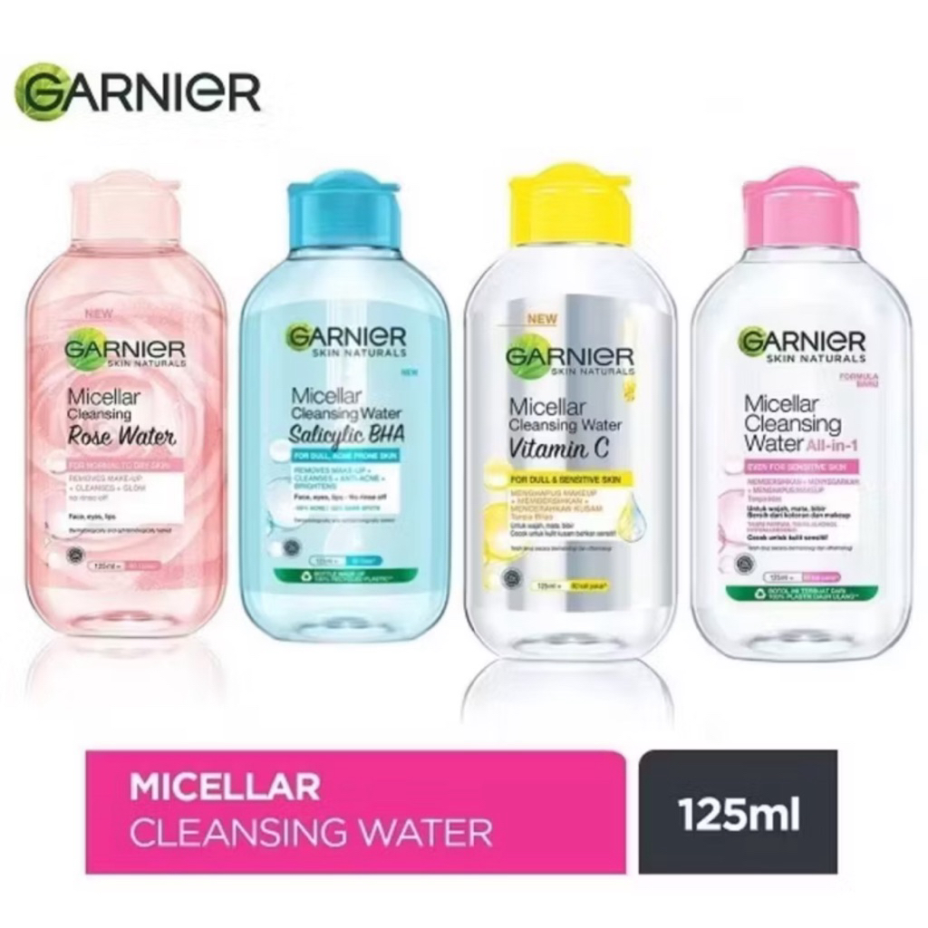 Jual GARNIER MICELLER WATER 125ML | Shopee Indonesia