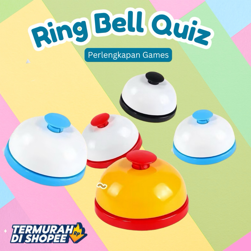 Jual Bell Meja Panggil Multifungsi | Ring Bell Quiz Anak & Kelas ...