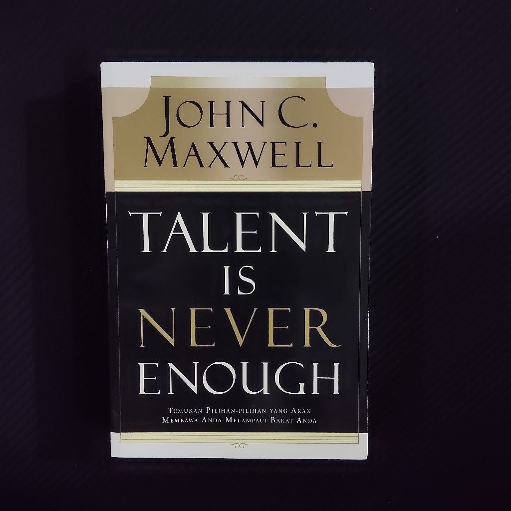 Jual Buku Original • Talent Is Never Enough - Temukan Pilihan Yang Akan ...