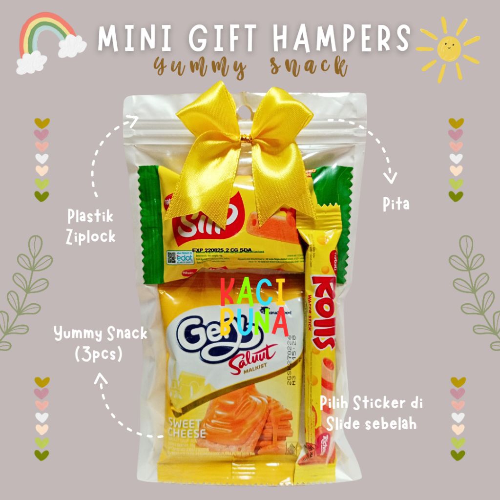 Jual Mini Gift Hampers - Mini Gift Snack Hampers Snack Souvenir Ulang ...