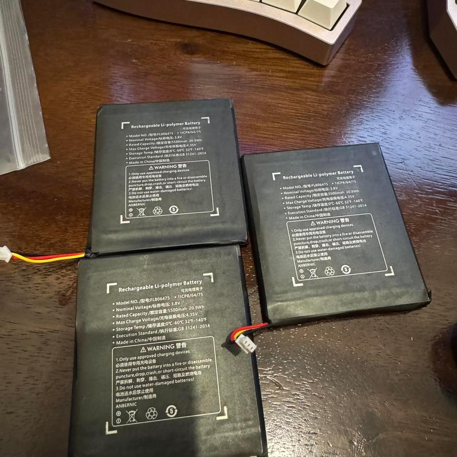 Jual Baterai original untuk anbernic rg556 / battery spare replacement ...